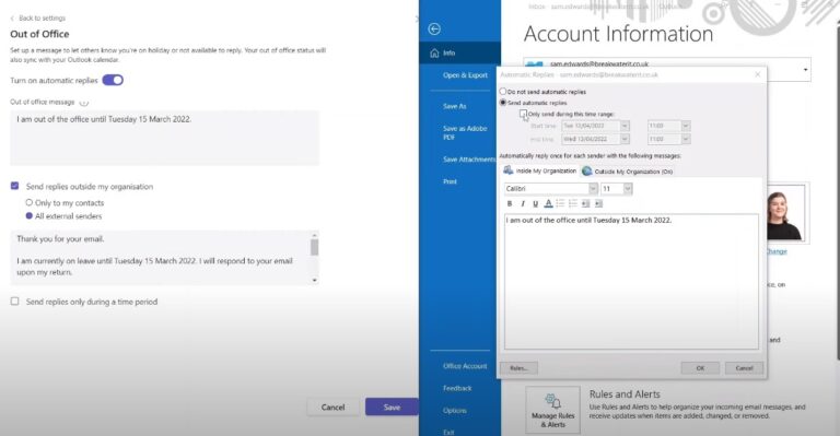 How To Set Out Of Office In Teams - Maintain Effective Communication At ...